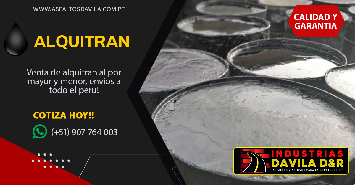 ASFALTOS DAVILA EIRL | Venta de imprimante alquitran en lima peru.